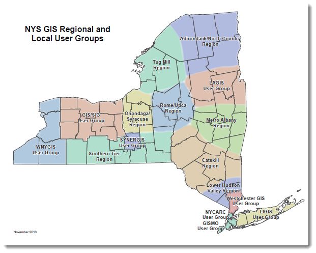 Regions | NYS GIS Association