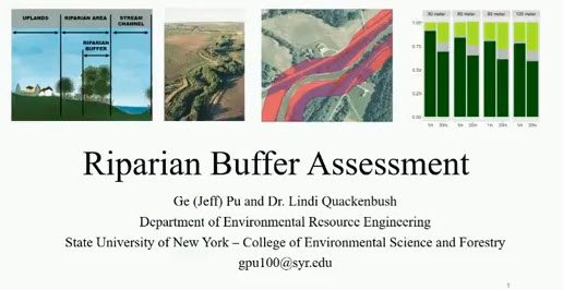 Riparian Buffer Assessment | NYS GIS Association