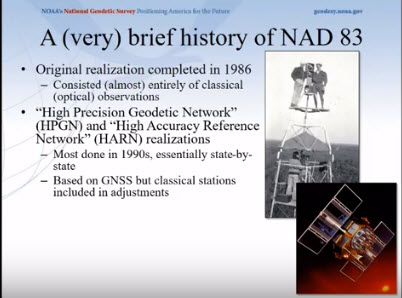New Datums in 2022 – Replacing NAD 83 and NAVD 88 (some audio and video ...